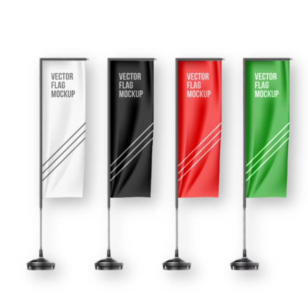 L Shape Flags - Carewell Signage