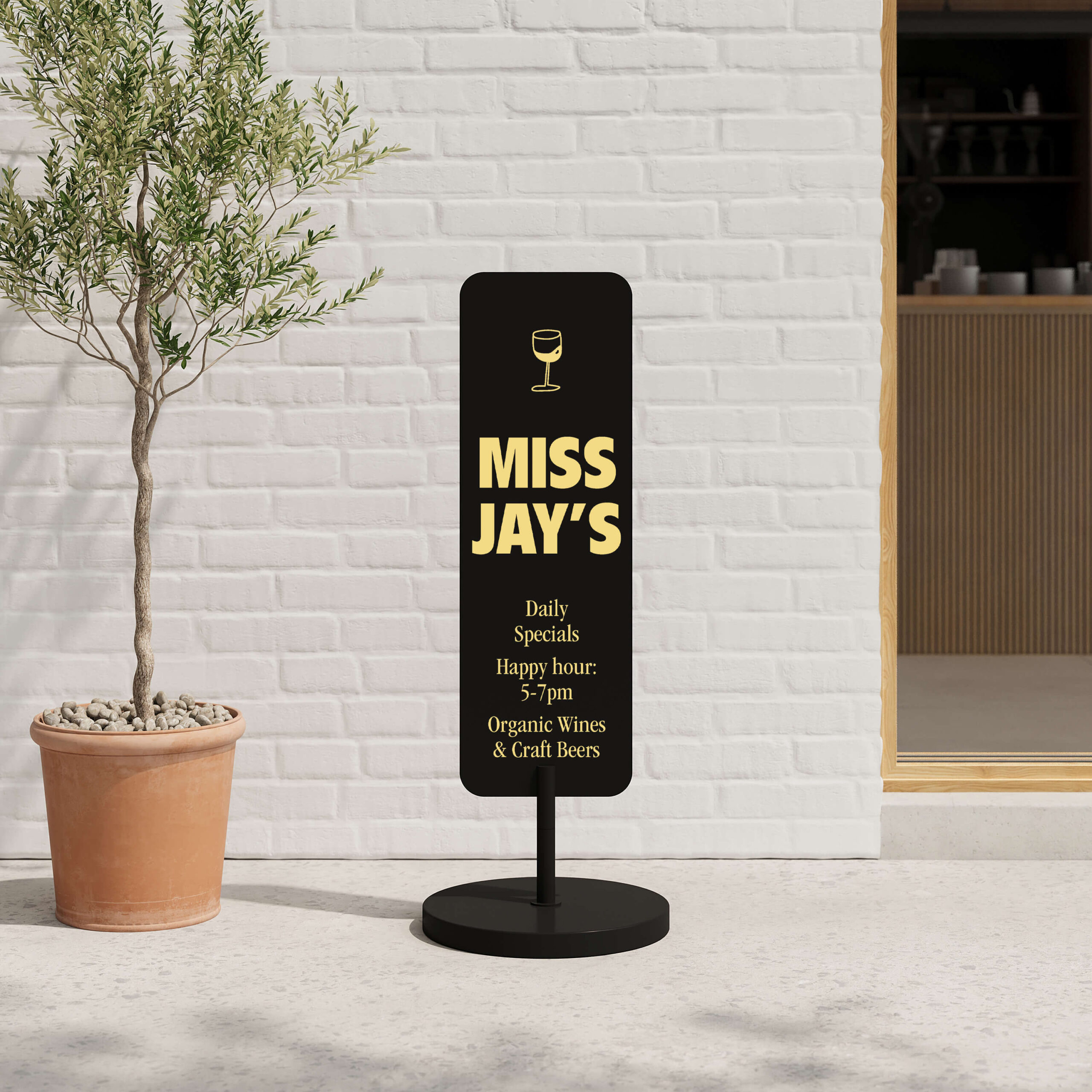 Self-Standing Sign - Carewell Signage